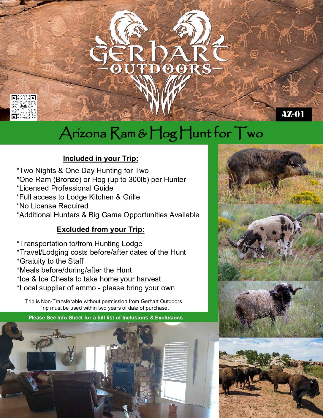 Ram or Hog Hunt for Two in Arizona - Gerhart Outdoors