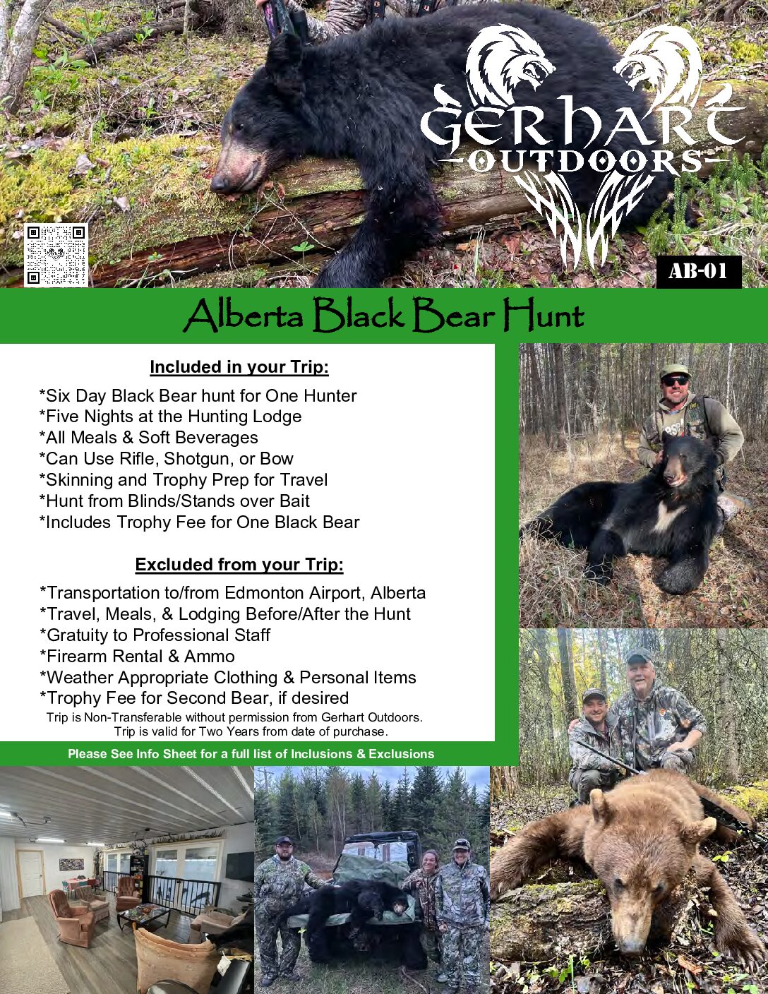 Alberta Black Bear Hunt - Gerhart Outdoors